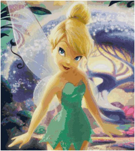 Disney Tinkerbell 1 Cross Stitch Pattern Pdf Only