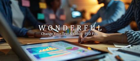 Premium Psd Business Meeting Analysis And Collaboration