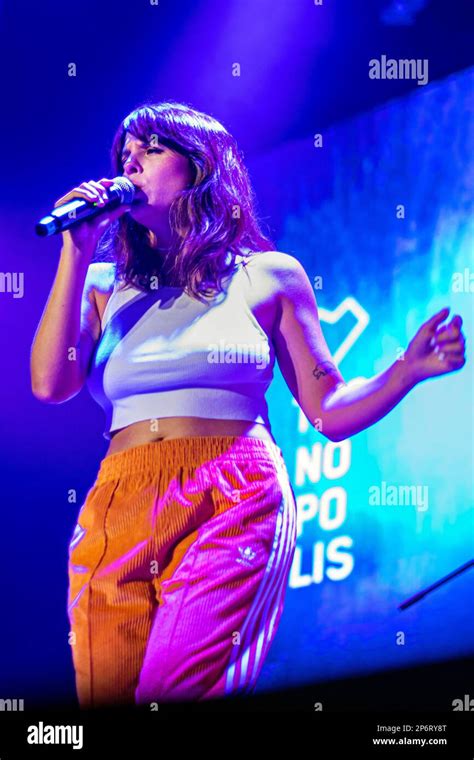 Rosario Ortega During A Live Concert In Buenos Aires Argentina Stock Photo Alamy