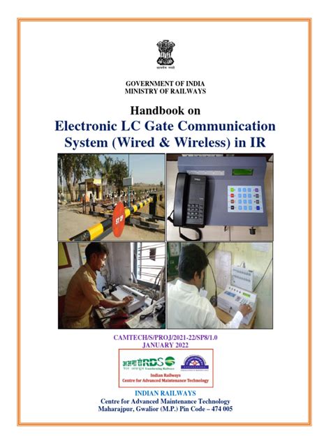 Handbook On Electronic Lc Gate Communication System Wired And Wireless