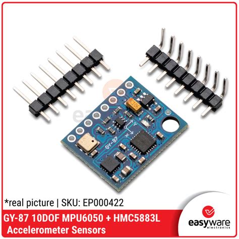 Jual Gy 87 Gy87 Gy 87 10 Axis Sensor 10dof Mpu6050 Hmc5883l Bmp180 Module Shopee Indonesia