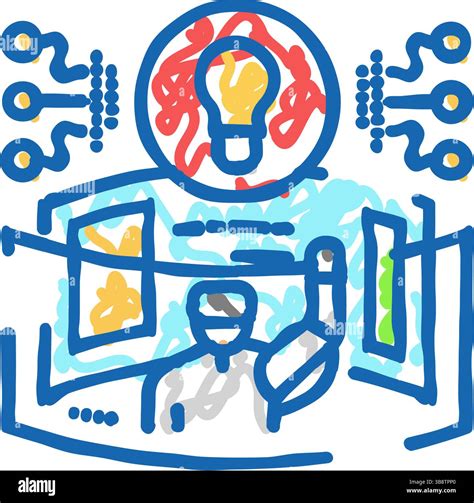 Digital Explorer Tech Enthusiast Icon Doodle Illustration Stock Vector Image And Art Alamy