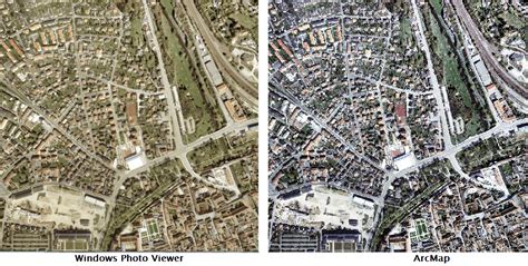 Problem The Color Of A Raster Image In ArcMap Does Not Match The