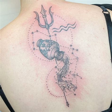 11 Latest Aquarius Constellation Tattoos To Inspire You In 2024