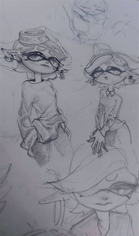 Marie Sketches Splatoon Comics Splatoon Splatoon 2 Art