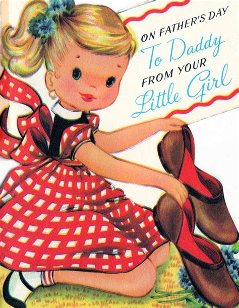 See A Dozen Adorable And Sweet Vintage Fathers Day Cards From The 50s