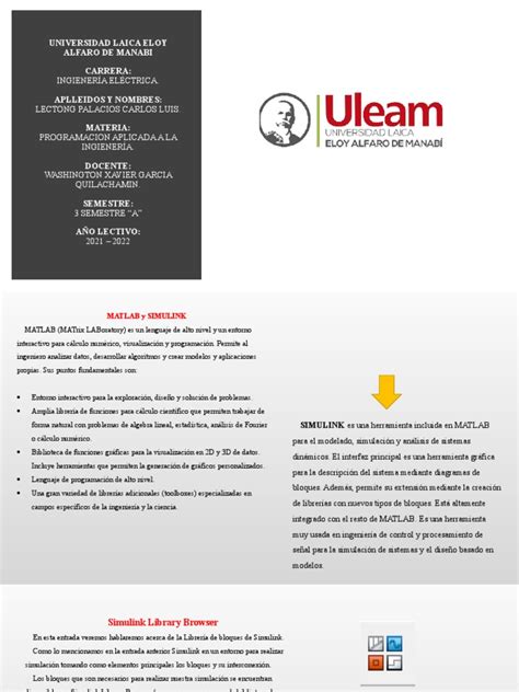 tarea de simulink pdf matlab ingeniería de software