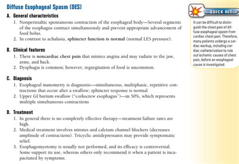 Diffuse Esophageal Spasm