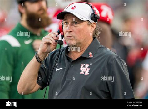 November 18 2023 Houston Cougars Head Coach Dana Holgorsen During A