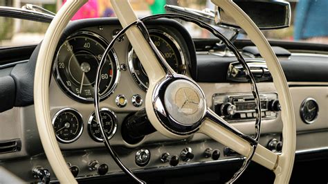 White Mercedes Benz Steering Wheel Photo Free Car Image On Unsplash