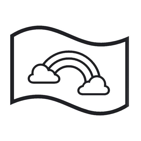 🏳️‍🌈 Rainbow Flag On Noto Emoji Font 150