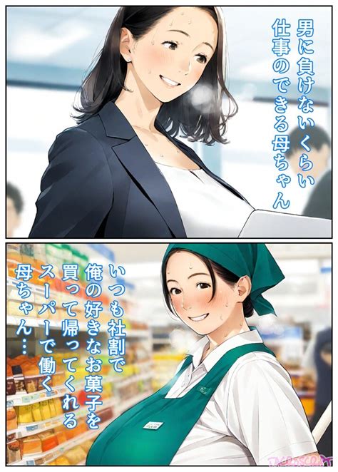 【エロ同人】近所のスーパー銭湯の「シンママ応援デー」は母ちゃんとsexしていい日tacroscript Rj01420434 Dlにじナビ