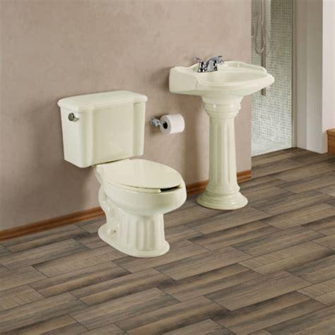 Paquete Sanitario Royalty 2 Piezas Alargado 48 L Hueso Incluye Lavabo