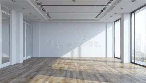 A Large Empty Room With A Lot Of Natural Light By Ai Generated Image