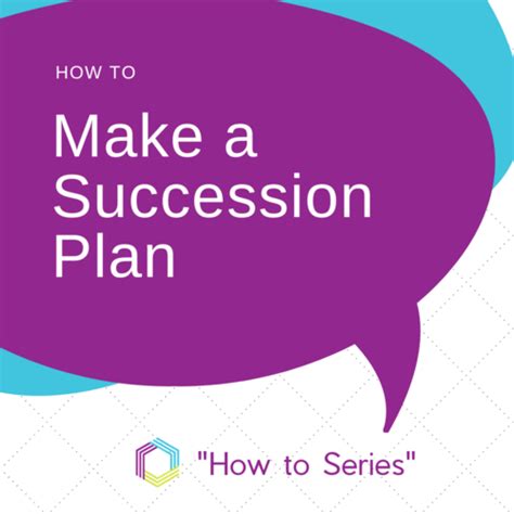 How To Make A Succession Plan — Supporting Communities