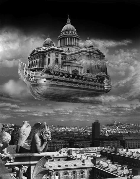 Thomas Barbey Black And White Blimp Image