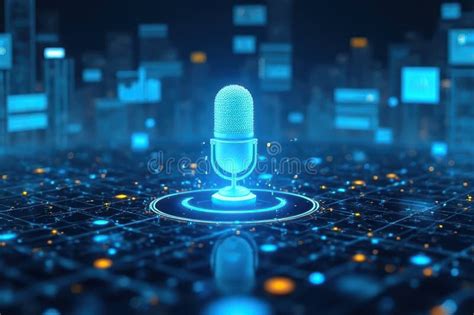 optimizing voice search for enhanced digital marketing strategies stock illustration