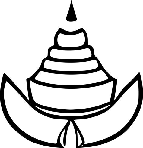 Vector Illustration Of Temple Shape 20144701 Vector Art At Vecteezy