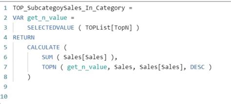 Topn Function Dax Sql Bi Tutorials