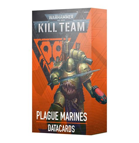 Kill Team Datacards Plague Marines Whistle Stop Hobby And Toy