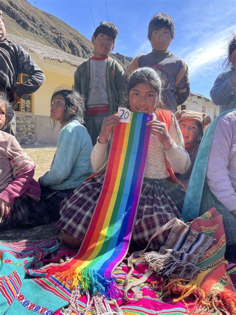 Cusco Pride Qero Chalina Scarf Fair Trade Tribal Store