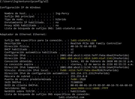 Analyzing Dhcpv6 Stateful And Stateless