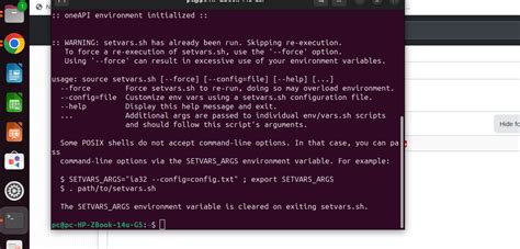 Software Installation Unexpected Output Appears Whenever I Open A