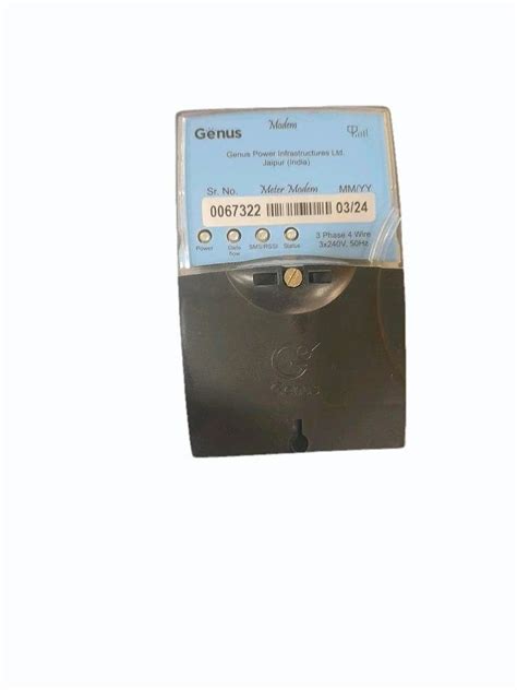 4g Wireless Or Wi Fi Energy Meter Modem Black At ₹ 5900 Piece In Indore Id 2853901839788