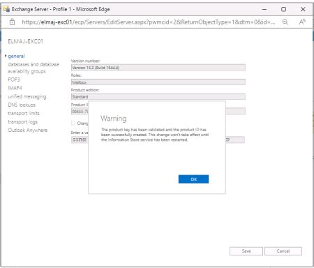 How To Activate Exchange Server With A Product Key