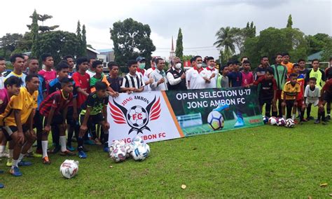 Klub Jong Ambon Fc Buka Pendaftaran Pemain U 17 Info Baru