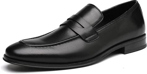 Mocassins Homme Penny Loafer Vernis Chaussures Habillées Slip On Pour Mariage And Bureau A San Nye