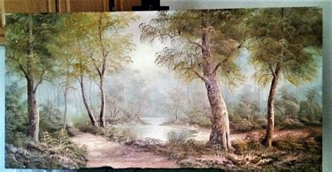 Large Size Canvas C Inness Original Oil Painting Original Oil