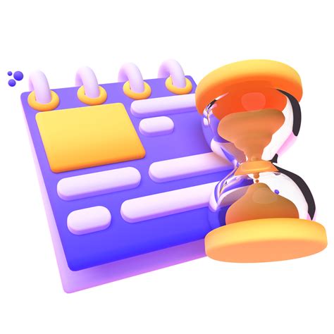 Calendar In 3d Render For Graphic Asset Web Presentation Or Other