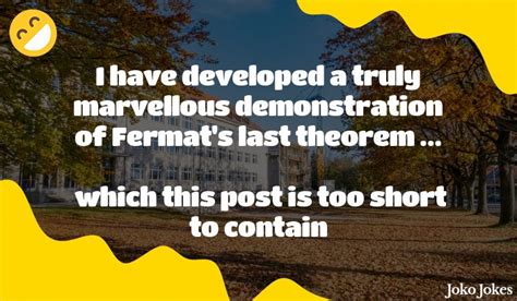 17 Theorem Jokes And Funny Puns Jokojokes