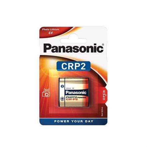 Panasonic Lithium 6v Cr P2 At ₹ 450piece Panasonic Lithium Battery