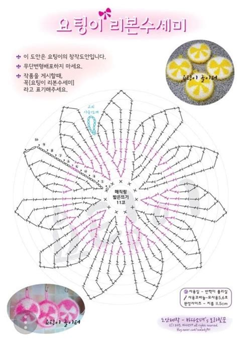 친구가 요팅이님의 리본 수세미가 갖고싶다고 해서 오랜만에 폴리수세미 만들기 실 고급수세미실 바늘 크로셰 플라워 패턴 크로셰 원형 뜨개질과 코바늘뜨기