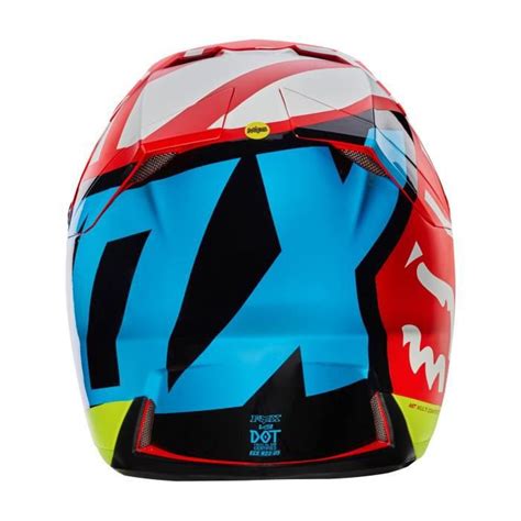 Casca Motocross Fox Racing Fox 2017 V3 Creo Rosu S Emagro