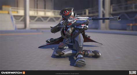 Aitor Ansio Overwatch 2 Ana Arch Commandant Amari Character Skin