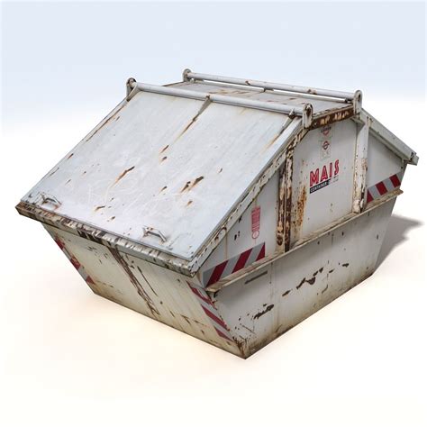 Compost Organic Waste Container 3d Model 16 3ds Blend C4d Fbx