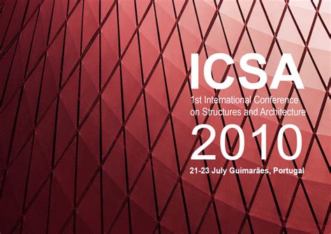 Icsa Conferences — Structures And Architectures