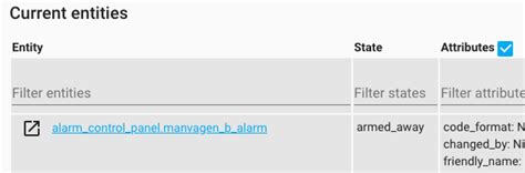 Verisure Alarm Panel In Frontend Frontend Home Assistant Community