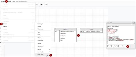 Connect Tables With Foreign Keys When Inserting From Sql Script