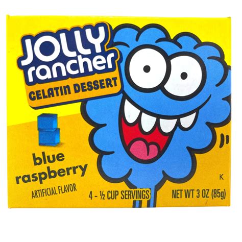 Jolly Rancher Dessert Gelatin Blue Raspberry 85g