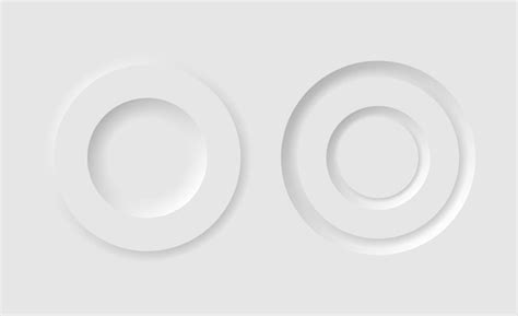 Premium Vector Neumorphic Button Ui Neumorphic Designvector