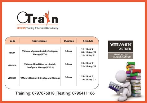 Upcoming Vmware Training Programs Intj