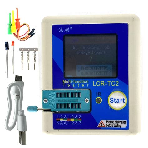 Buy Lcr Tc2 Multifunctional Diode Triode Capacitance Meter High Precision Esr Tft Transistor