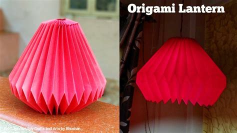 Diy Origami Paper Lantern Bomkra Handmade Nordic Creative Paper