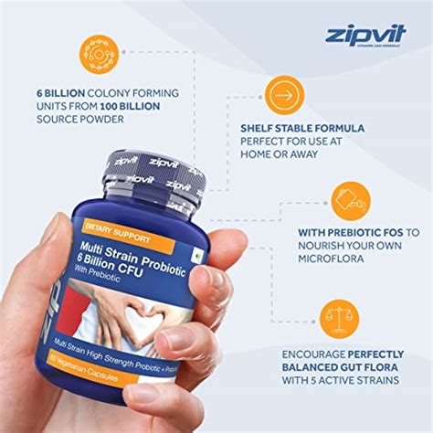 Probiotic 6 Billion Multi Strain Live Bio Cultures Complex With