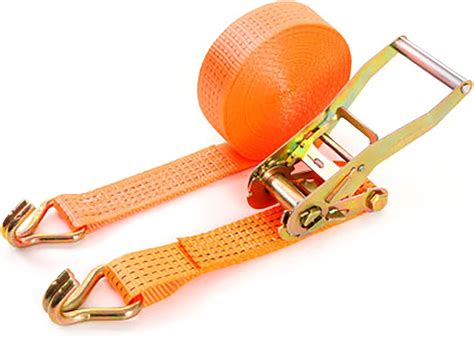 12m Orange Ratchet Tie Down Straps Fastening Lashing Straps Tensioning