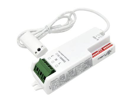 Compact 120 277vac On Off Microwave Light Sensor Mc603s Ul And Fcc Certification